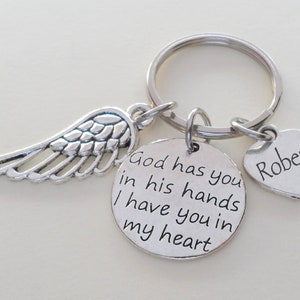 Memorial Keychain, Remembrance Keychain, Customized Keychain, Grandma ...