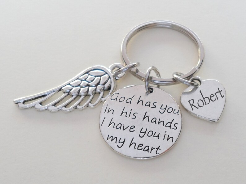 Memorial Keychain Remembrance Keychain Customized Keychain - Etsy