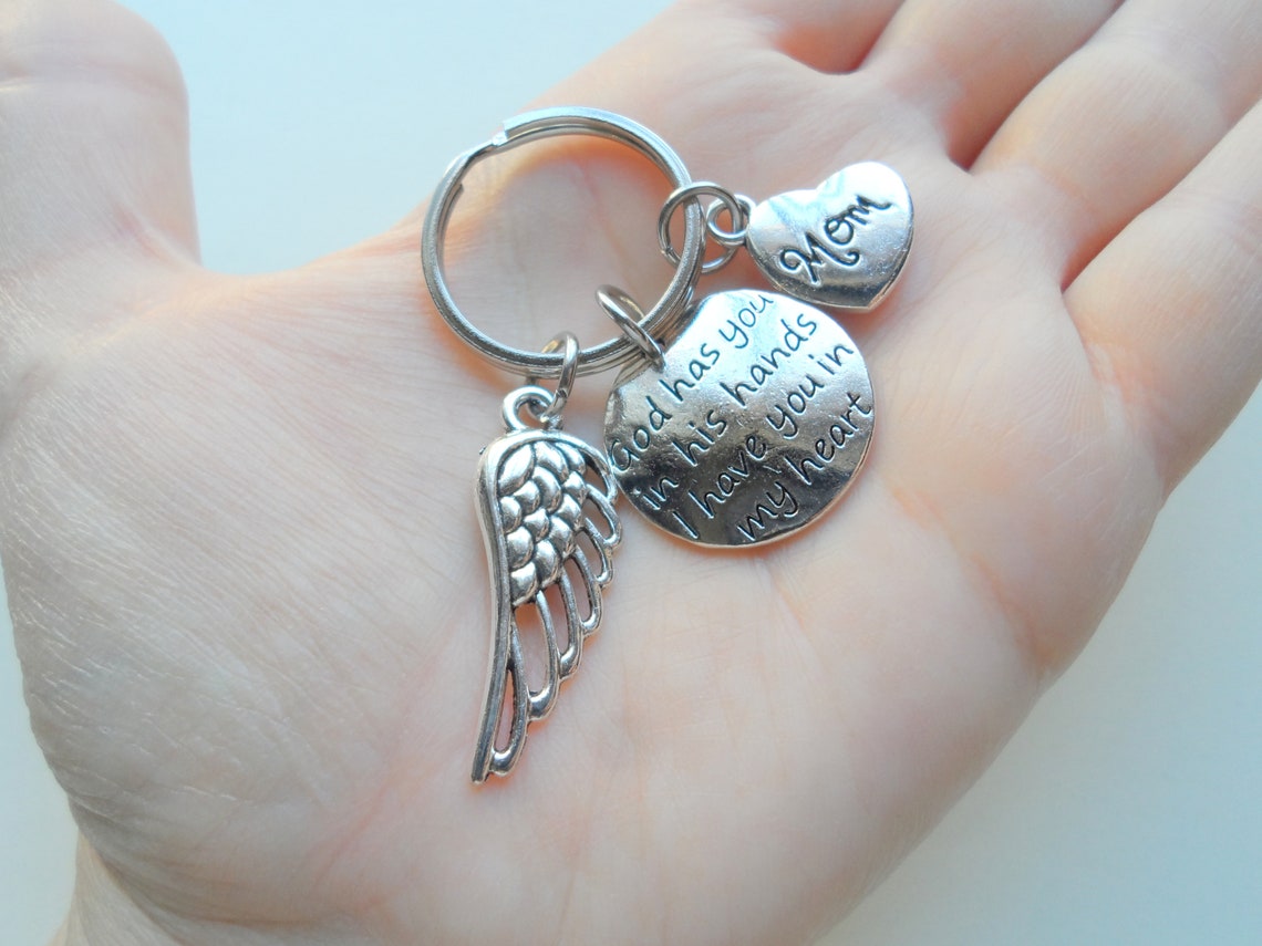 Memorial Keychain Remembrance Keychain Customized Keychain - Etsy
