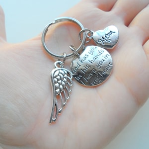 Memorial Keychain, Remembrance Keychain, Customized Keychain, Grandma ...