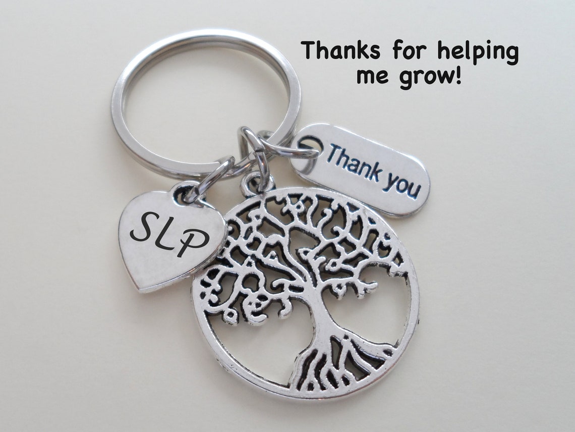 Speech Therapist Appreciation Gift Keychain Gift for Speech | Etsy