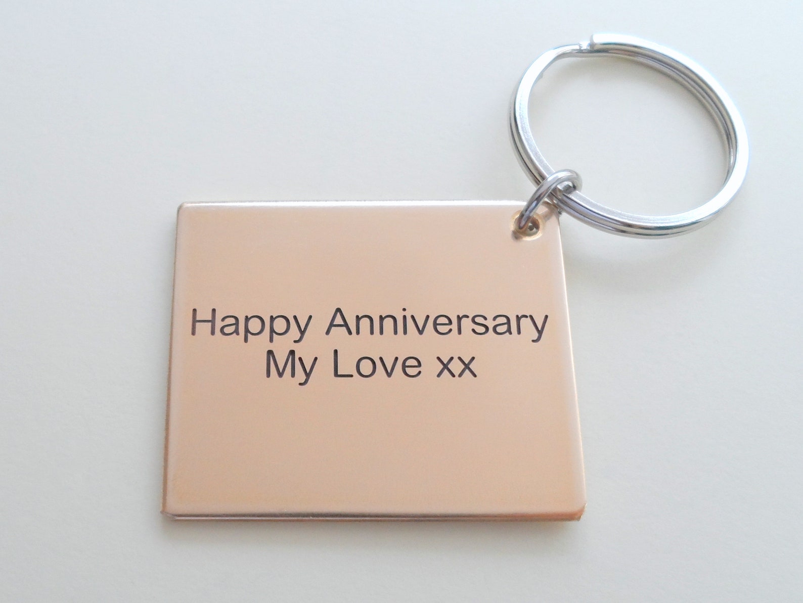 Calendar Anniversary Keychain Couples Keychain Boyfriend | Etsy