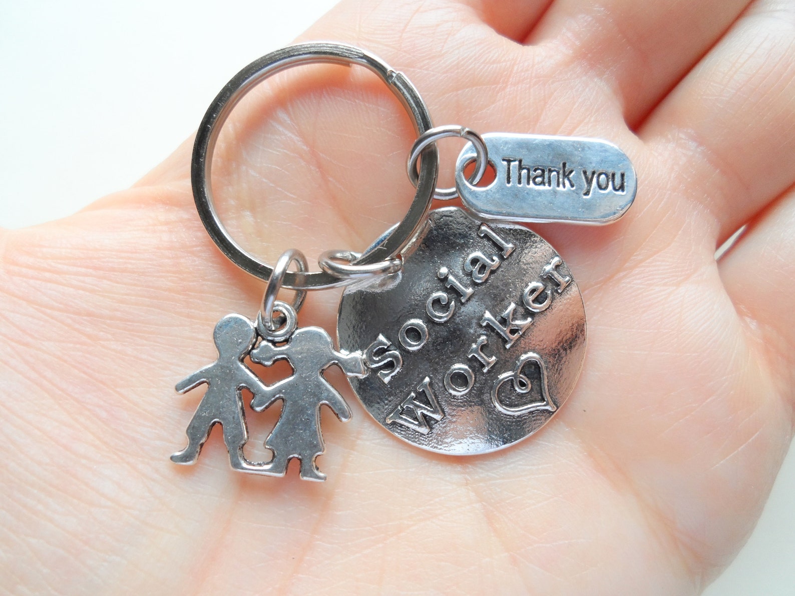 Social Worker Gift Keychain Community Advocate Keychain Kids - Etsy