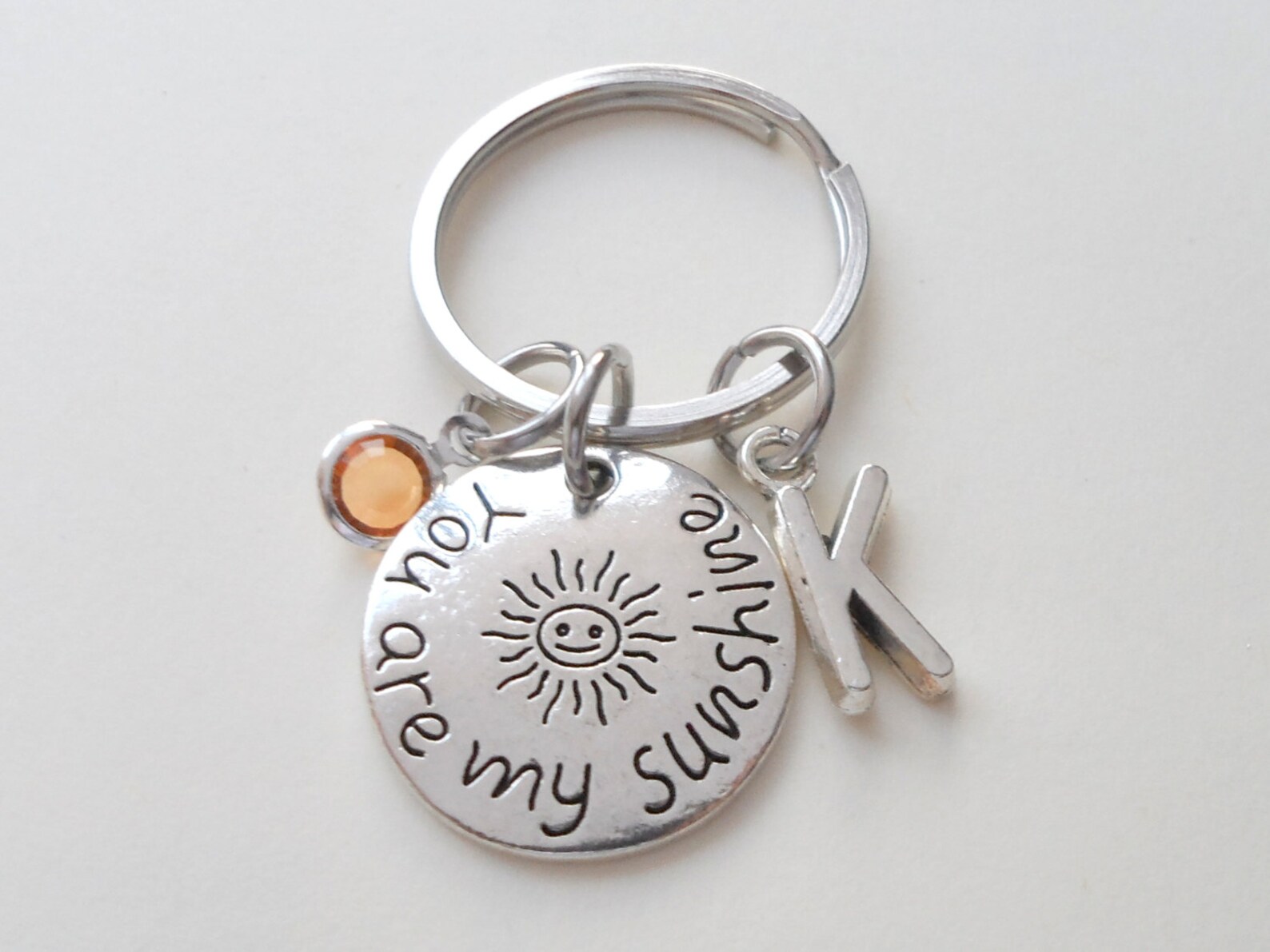 My Sunshine Keychain Sun Key Ring Daughter Gift Son Gift - Etsy