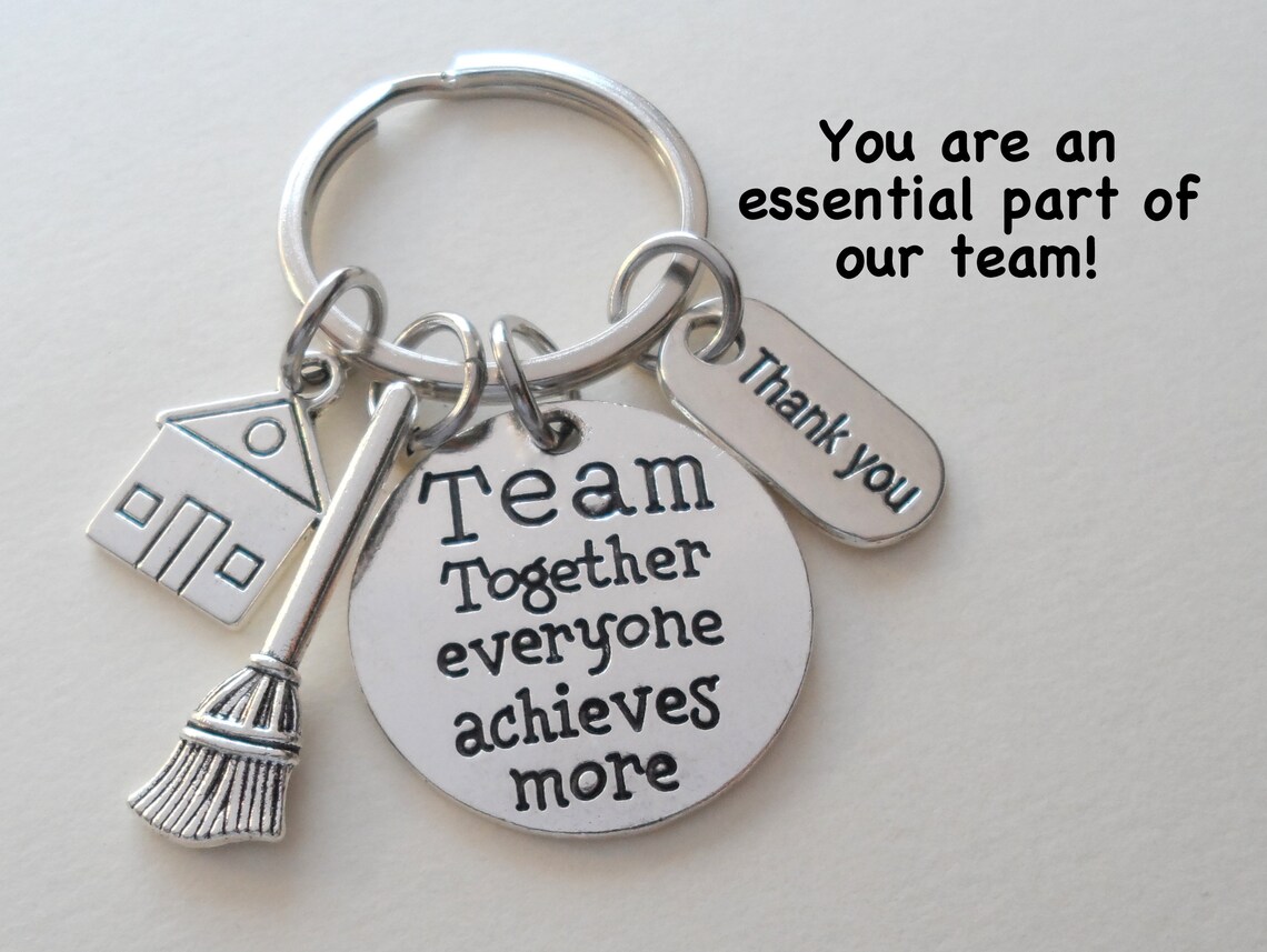 Housekeeping Team Appreciation Gift Keychain House Cleaning - Etsy