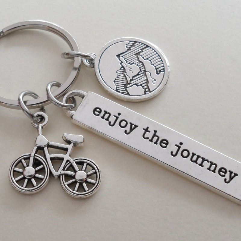 Bicycle Keychain - Etsy