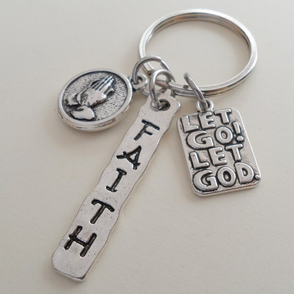 Let God Keychain - Etsy