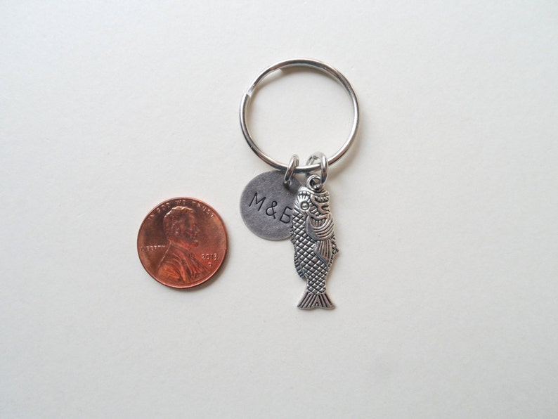 Fish Keychain, Couples Keychain, Anniversary Gift for Boyfriend, Gift ...