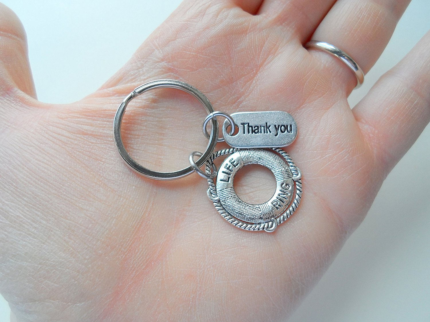 Volunteer Appreciation Gift Keychain Lifesaver Charm - Etsy