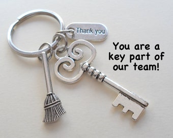 Housekeeping Appreciation Gift Keychain Cleaning Crew | Etsy