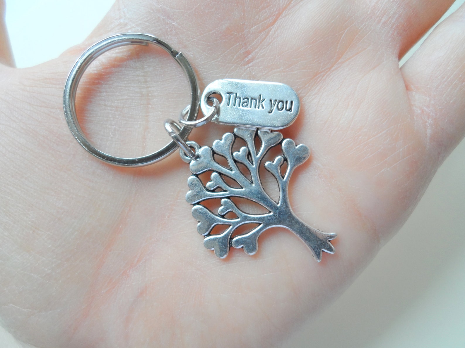 Caretaker Gift Keychain, Caregiver Gift, Tree Keychain, Religious ...