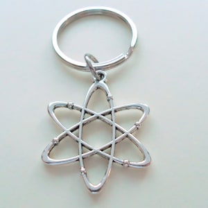 Atom Keychain, Science Keychain, Physics Keychain, Graduation Gift ...