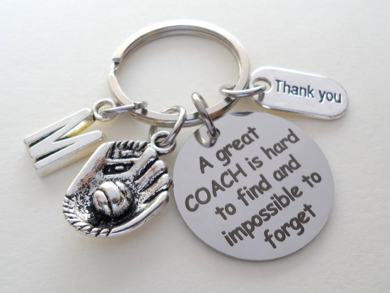 Sport Coach Keychain Gift Coach Appreciation Gift Baseball - Etsy