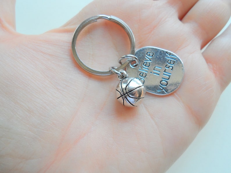 Basketball Keychain, Graduation Gift Keychain, Basketball Player ...