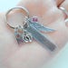 Baby Angel Keychain, Mommy's Keychain, Daddy's Keychain, Father's ...