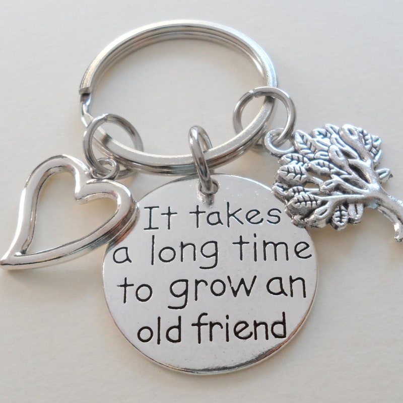 Key Chain Old Friends - Etsy
