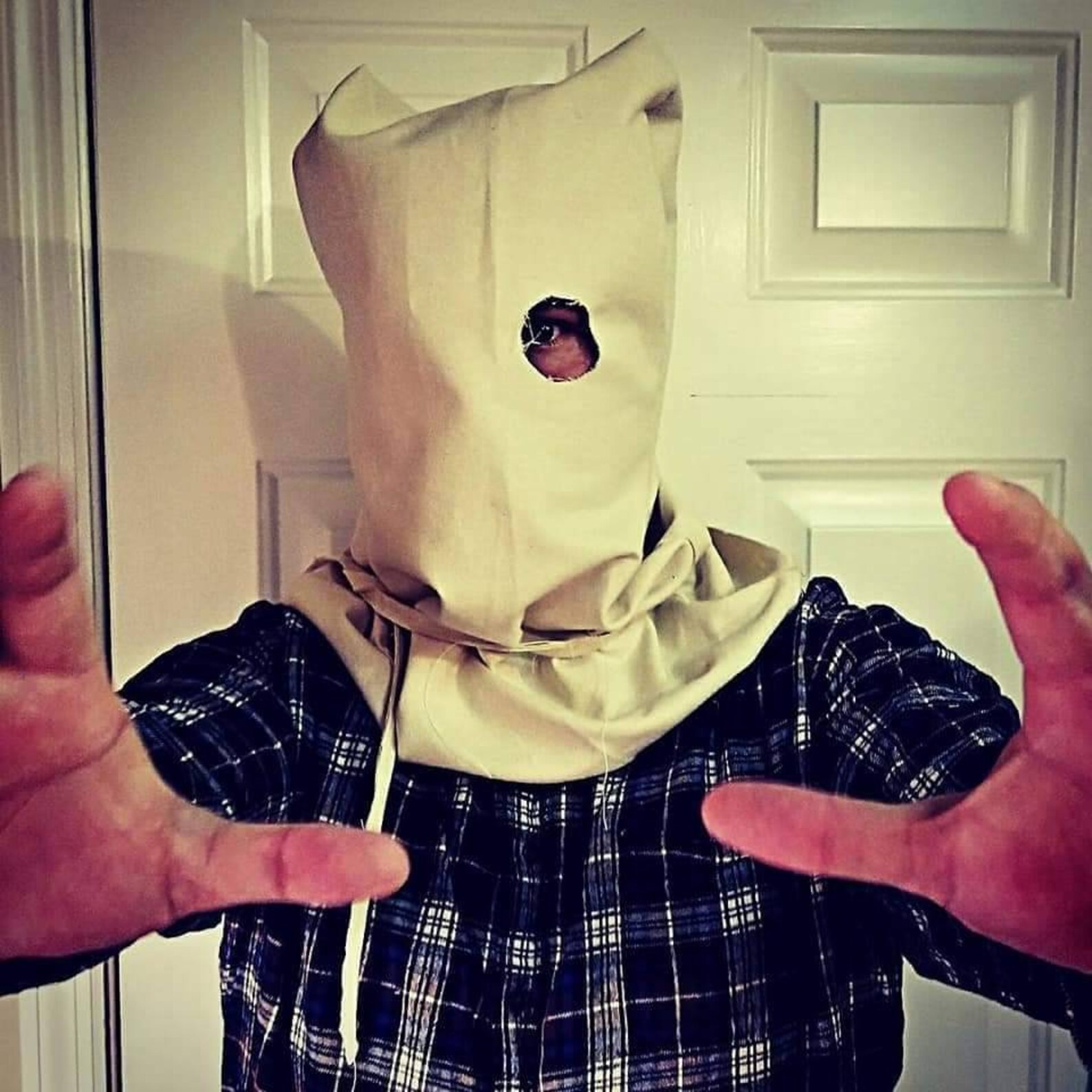 Jason Voorhees. Bag Head. Pt 2. Mask. Horror Slasher Friday - Etsy