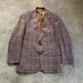 Vintage 70s Louis Goldsmith Red Brown Gray Patterned Sport Coat 42 - Etsy