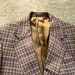 Vintage 70s Louis Goldsmith Red Brown Gray Patterned Sport Coat 42 - Etsy