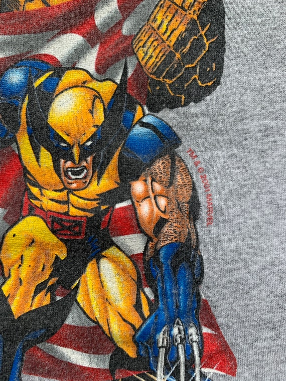 Vintage Early 2000s Delta Marvel Superheroes T Shirt … - Gem