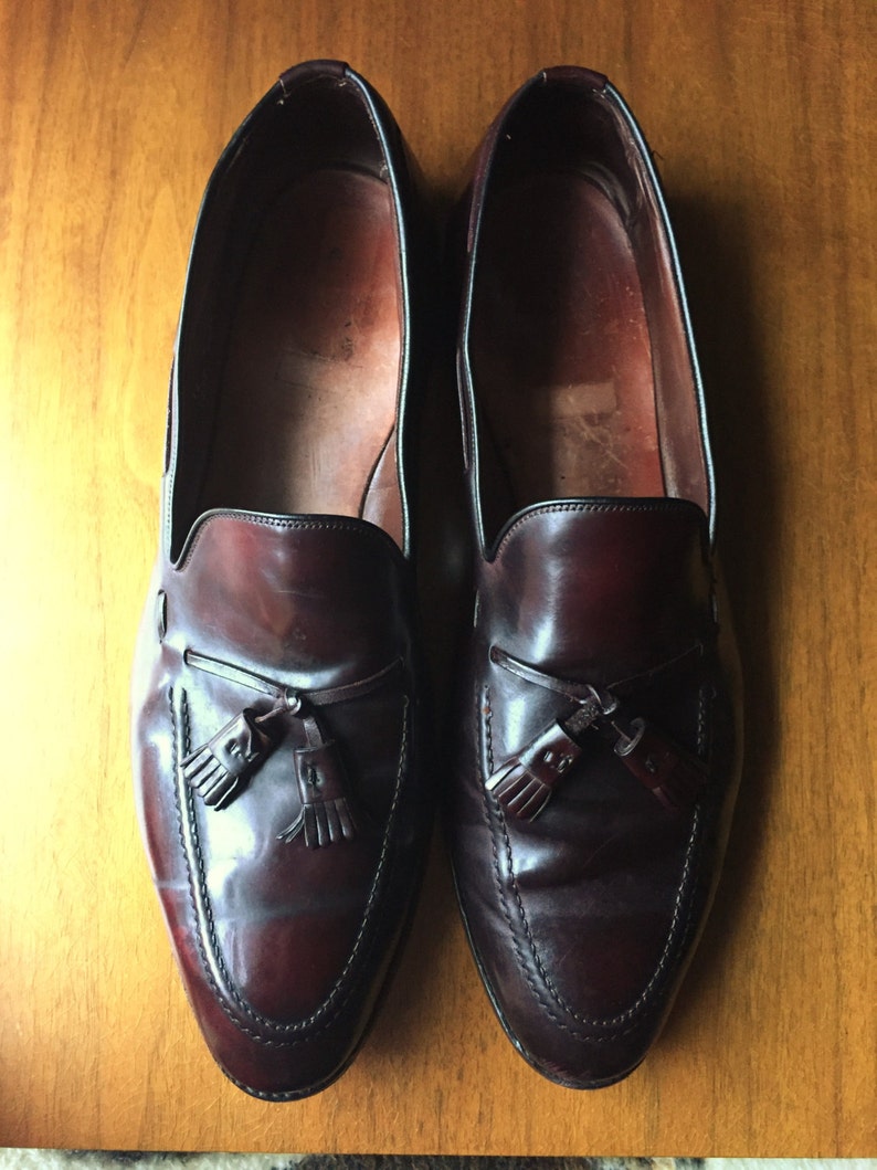 Vintage Allen Edmonds Grayson Color 8 Shell Cordovan Tassel | Etsy