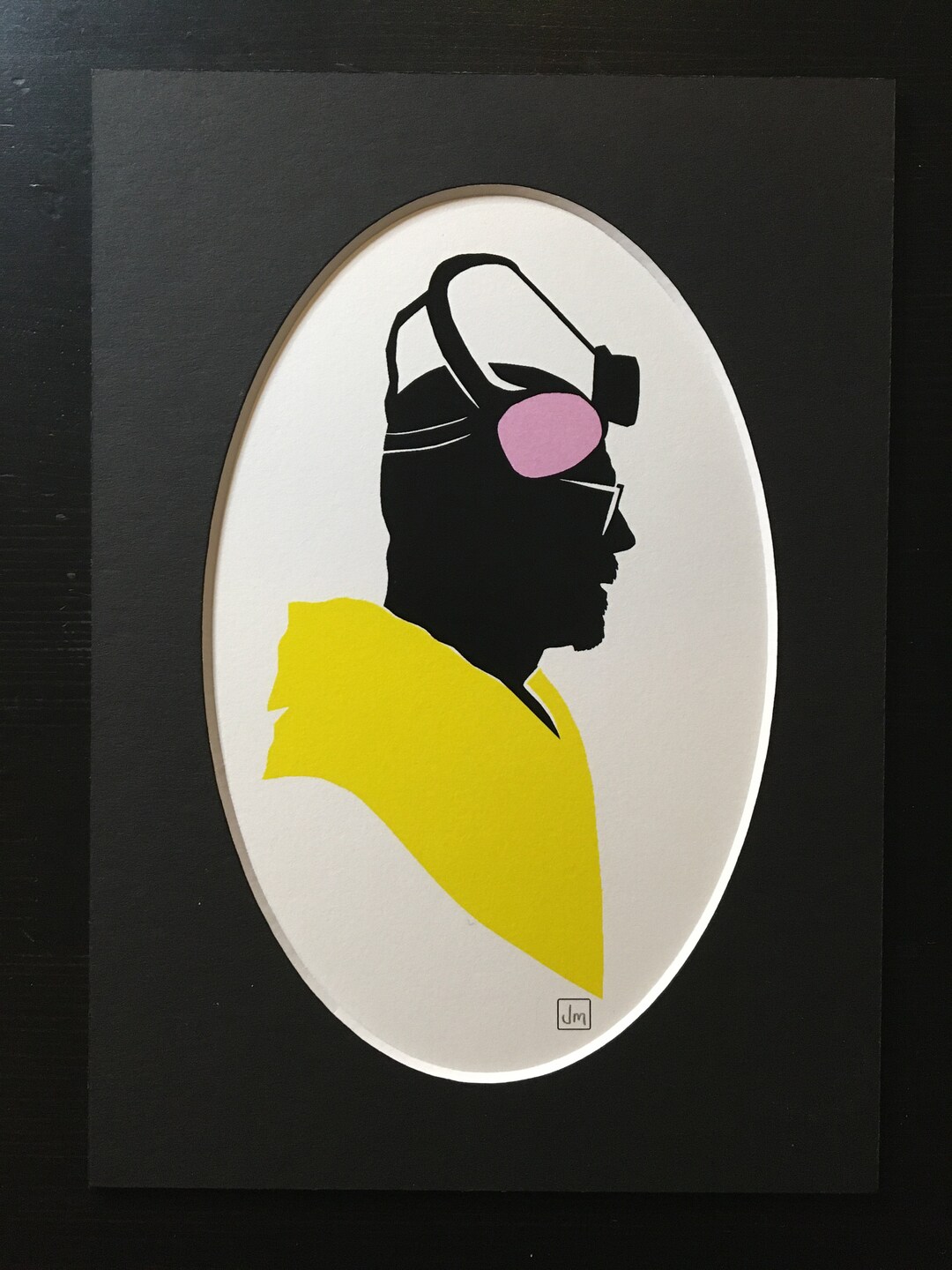 Walter White / heisenberg Silhouette Print - Etsy