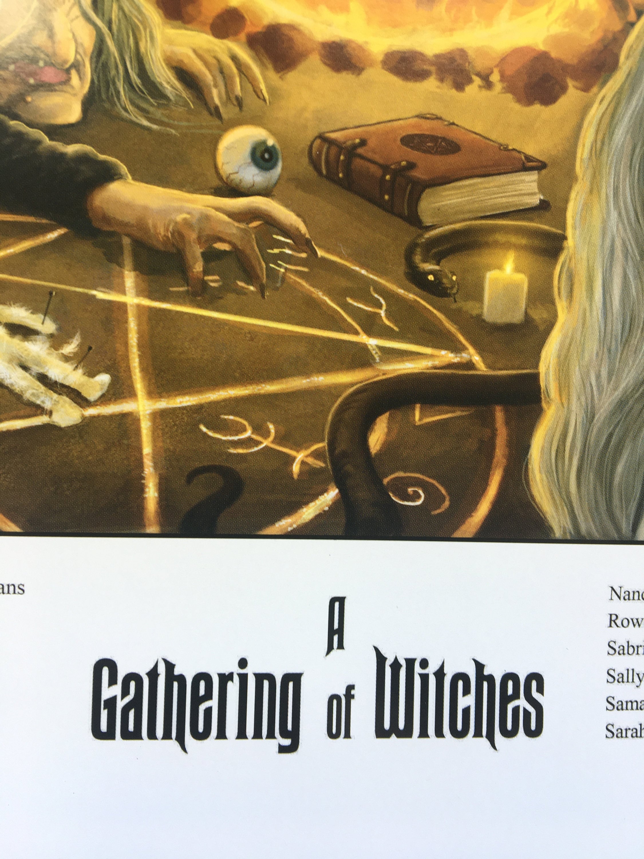 A GATHERING of WITCHES Wall Art Poster - Etsy Canada