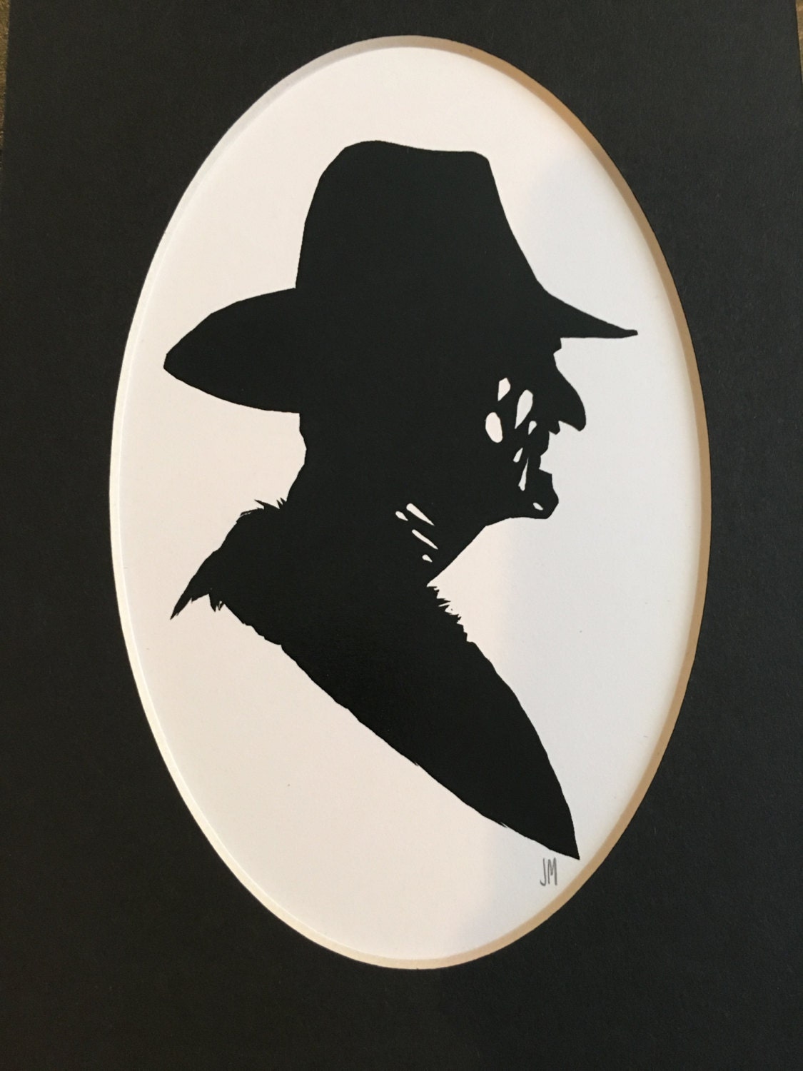 SLASHER Silhouette Print SET 1 - Etsy