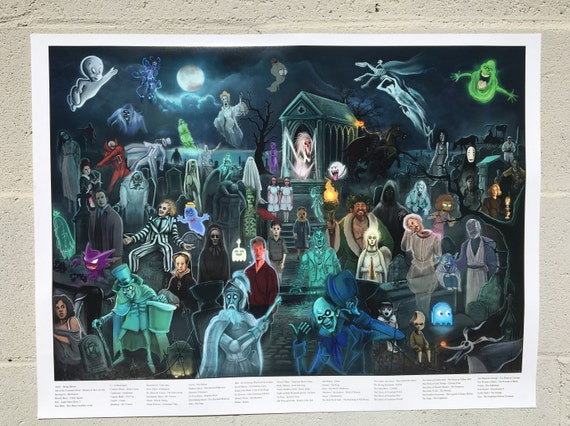 Ghosts in the Graveyard UPDATED - Etsy