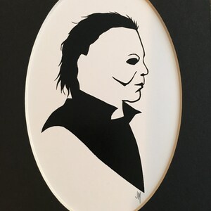 SLASHER Silhouette Print SET 1 - Etsy