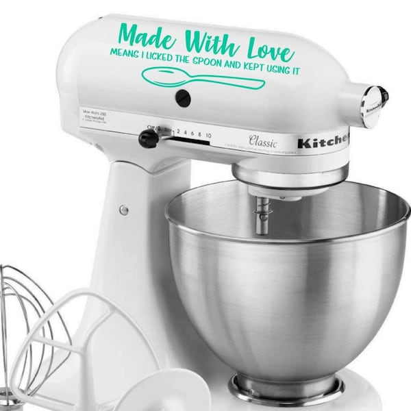 Stand Mixer Decal - Etsy