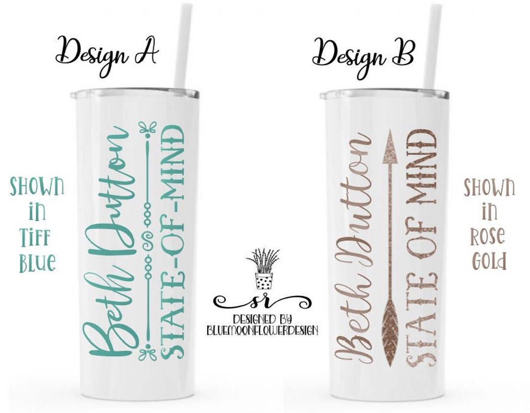 Beth Dutton State of Mind Vinyl Decal for Your Skinny - Etsy