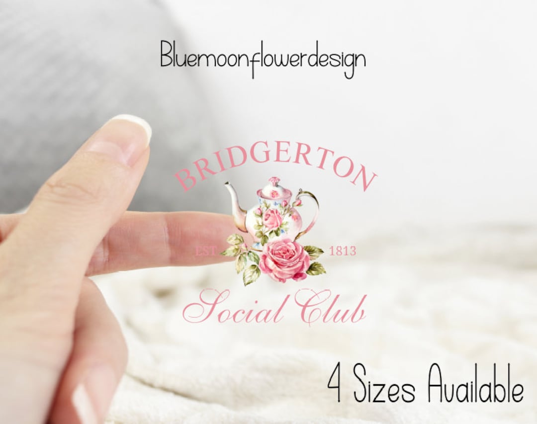 Bridgerton Social Club Sticker: Waterproof Vinyl Decal - Etsy