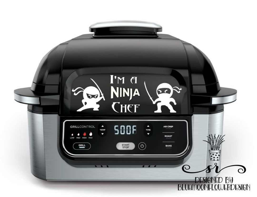 Ninja Foodi Grill Decal: "i'm a Ninja Chef" Vinyl Sticker - Etsy