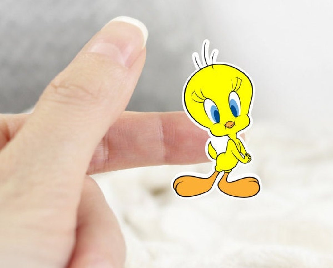 Tweety Bird Sticker, Laptop Decal, Aesthetic Decal, iPad Sticker ...