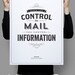 When You Control the Mail Seinfeld Poster Newman Quote Home Decor 11 X ...
