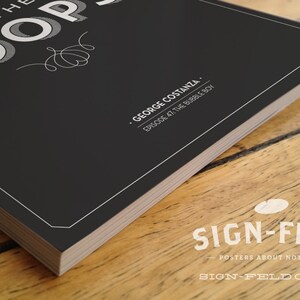 Its the Moops Seinfeld Poster George Costanza Quote Home - Etsy