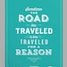 The Road Less Traveled Poster 11x17 Seinfeld Quote Print Vintage Retro ...