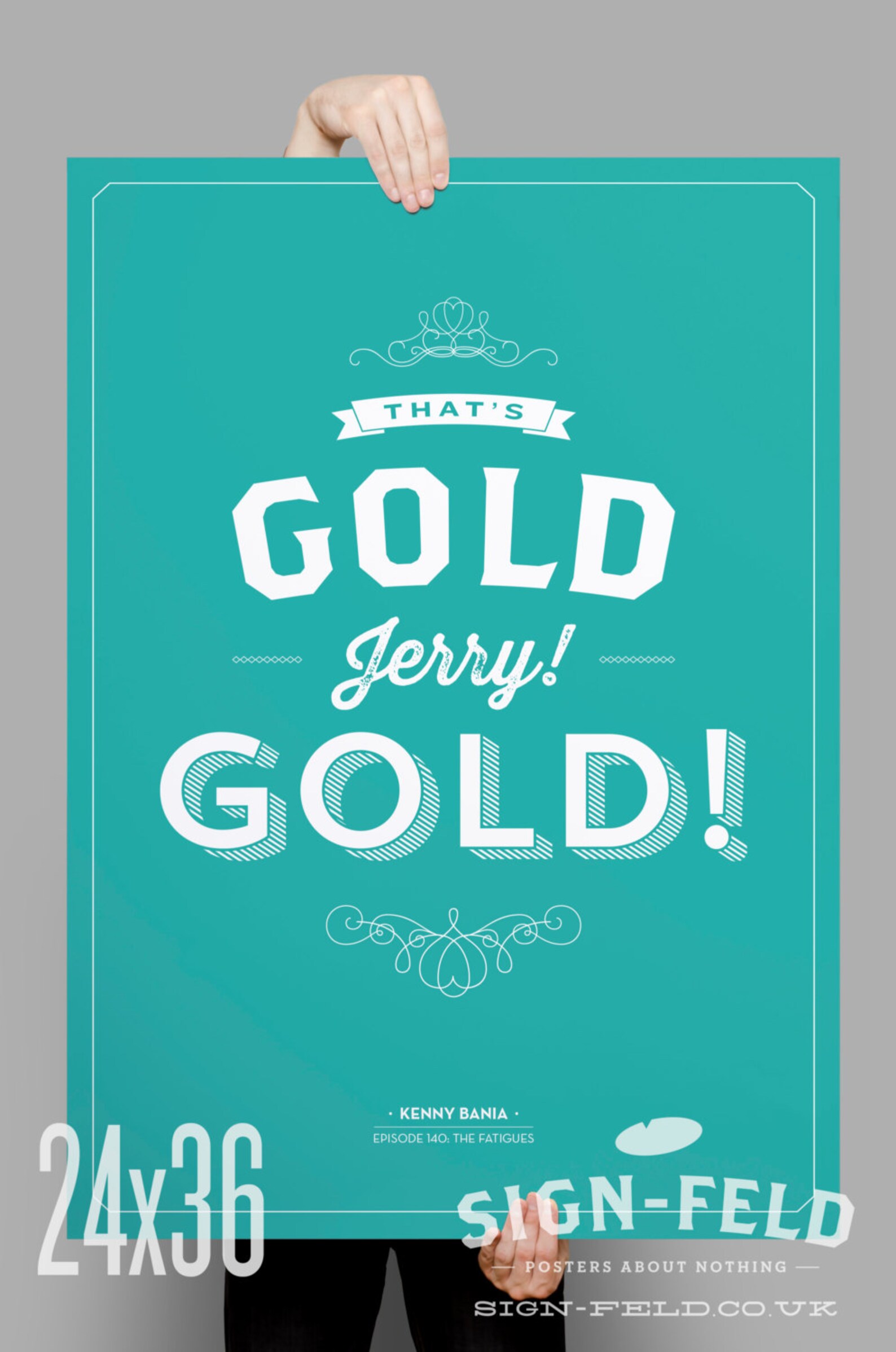 That's Gold Jerry Gold 11x17 Seinfeld Quote Print - Etsy
