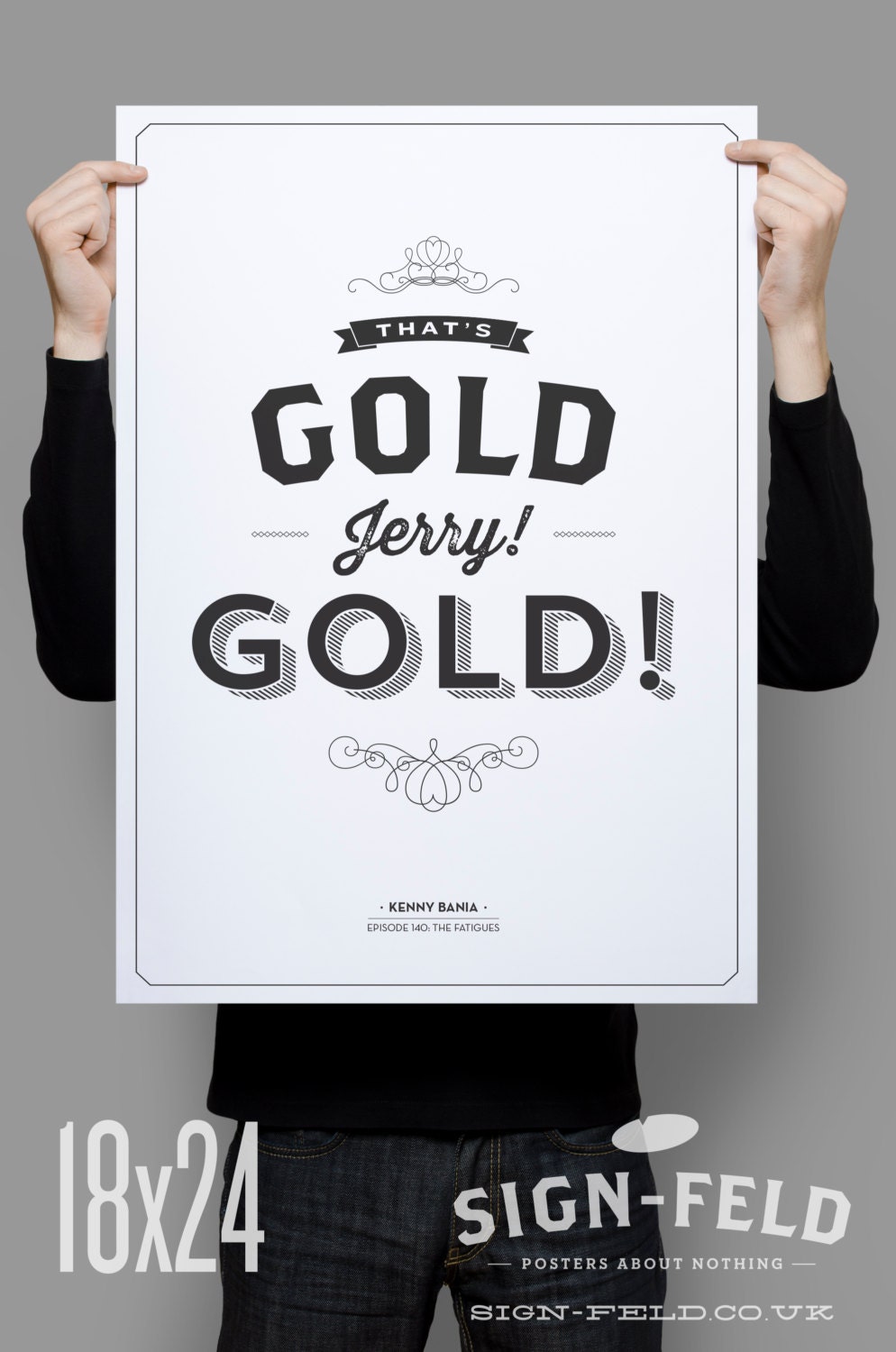 That's Gold Jerry Gold 11x17 Seinfeld Quote Print - Etsy