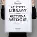 A Grown Man Getting a Wedgie Seinfeld Quote Typography - Etsy