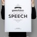 I Am Speechless I Am Without Speech Seinfeld Poster - Etsy