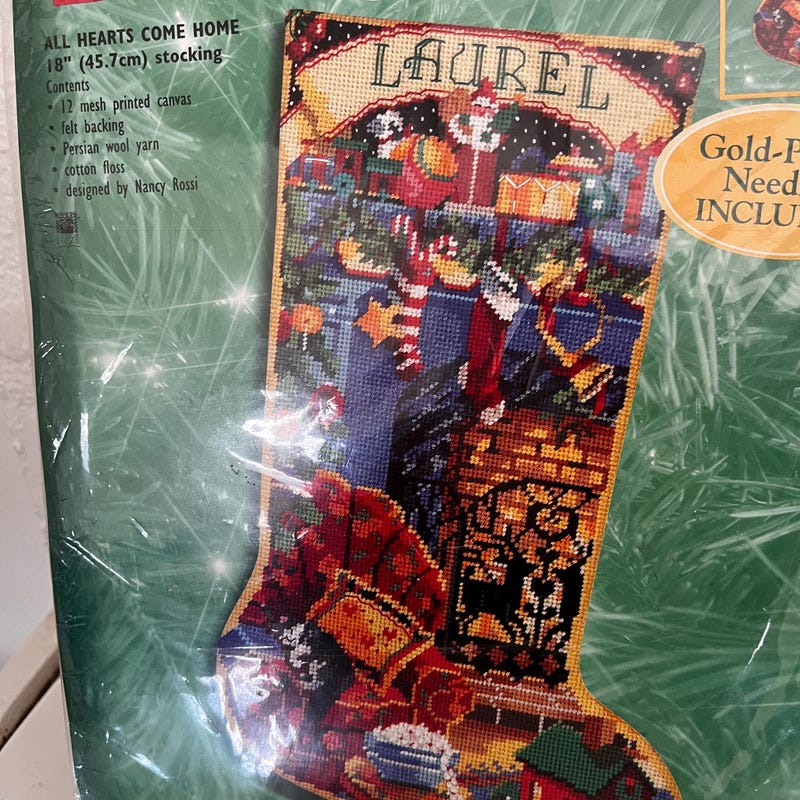 Needlepoint Stocking Kit - Etsy