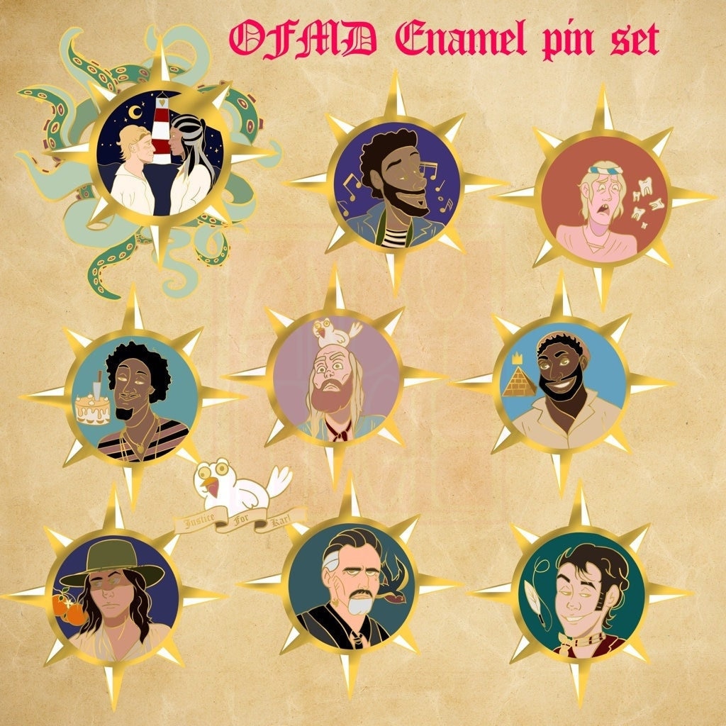 Ofmd Enamel Pin Set - Etsy