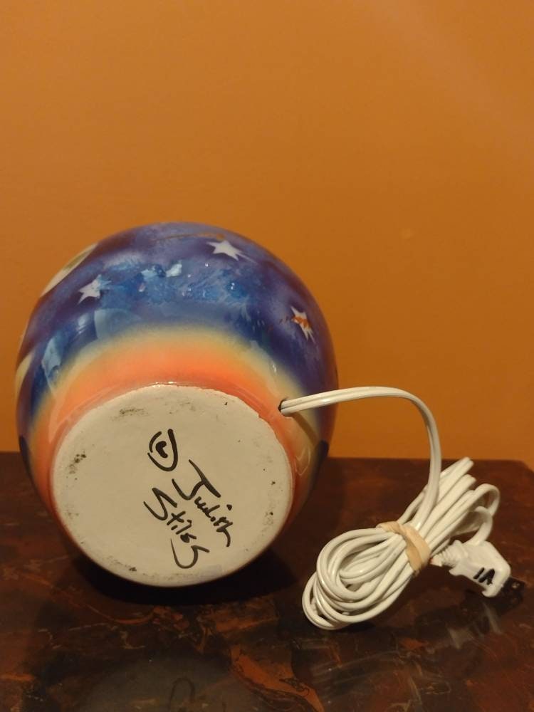 Vintage 1980s Signed Judith Stiles Studio Art Pottery Ceramic | Etsy