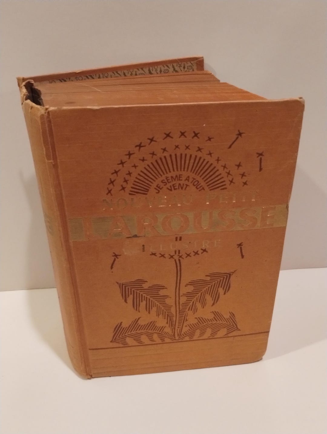 1948 Larousse Illustré French Illustrated Dictionary French Dictionary ...