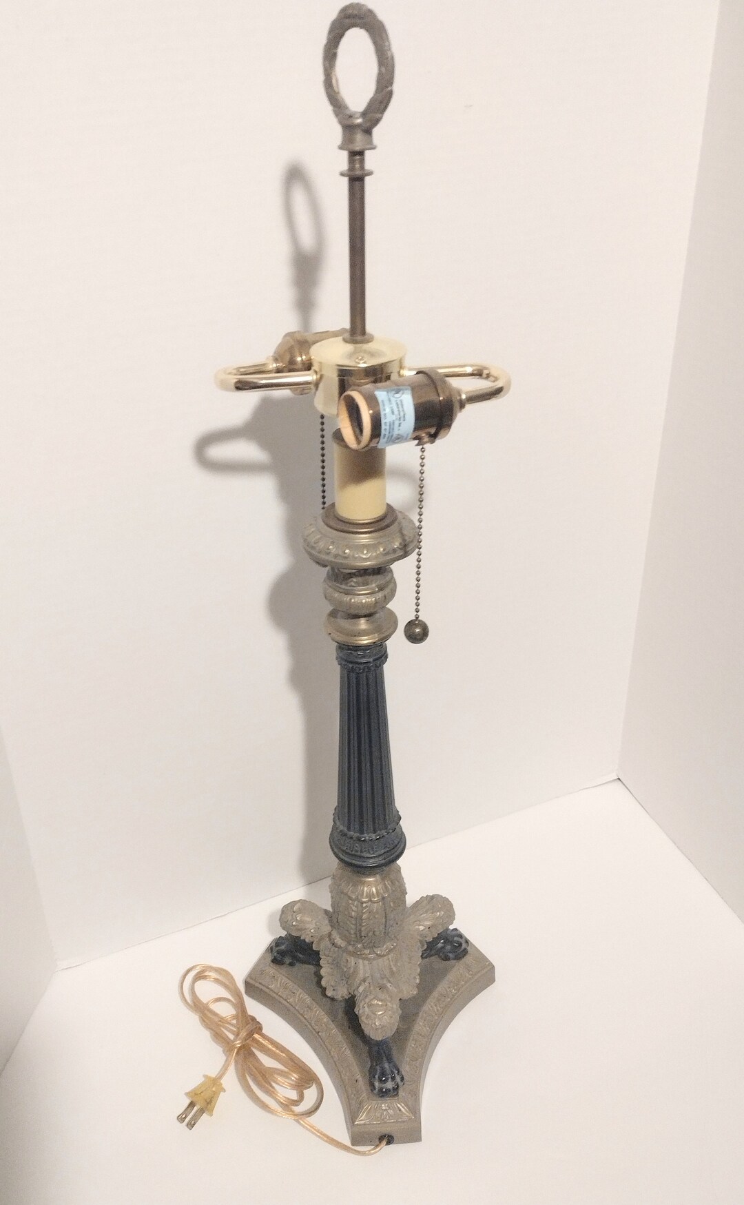 Vintage Ethan Allen Lion Claw Neoclassical Lamp 30" - Etsy