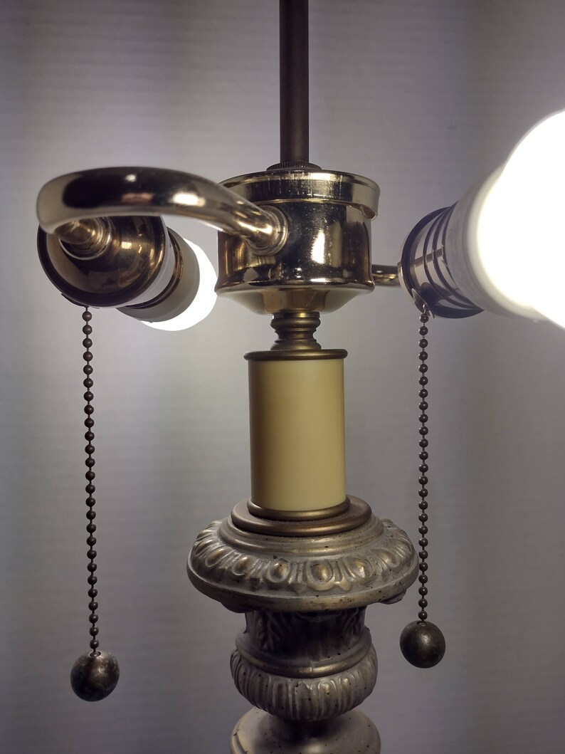 Vintage Ethan Allen Lion Claw Neoclassical Lamp 30" - Etsy