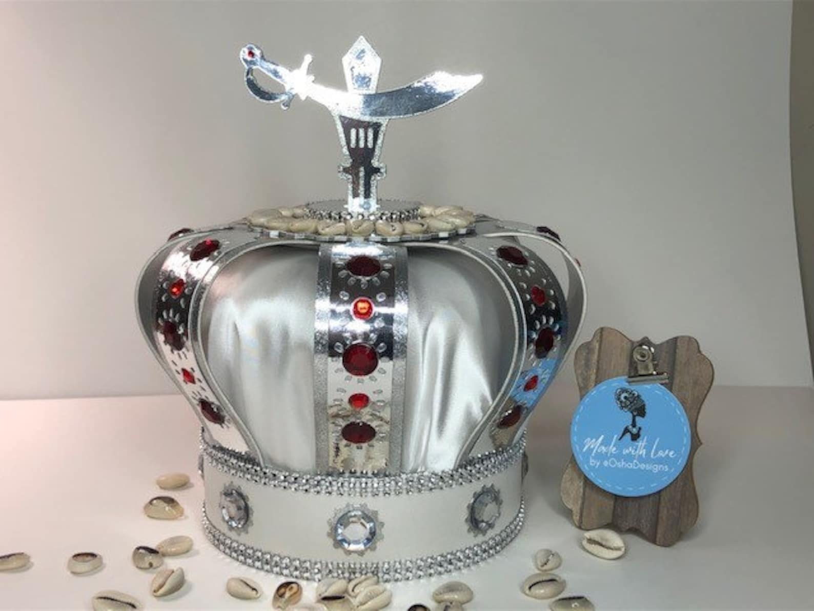 Obatala Ayaguna Crown Corona Obatala Tools Santeria Orishas | Etsy