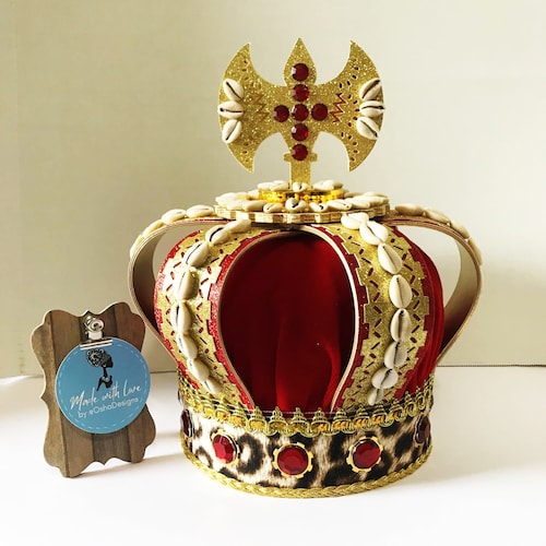 Oya Crown Corona Oya Yanza Santeria Orishas Afrocuban Religion - Etsy